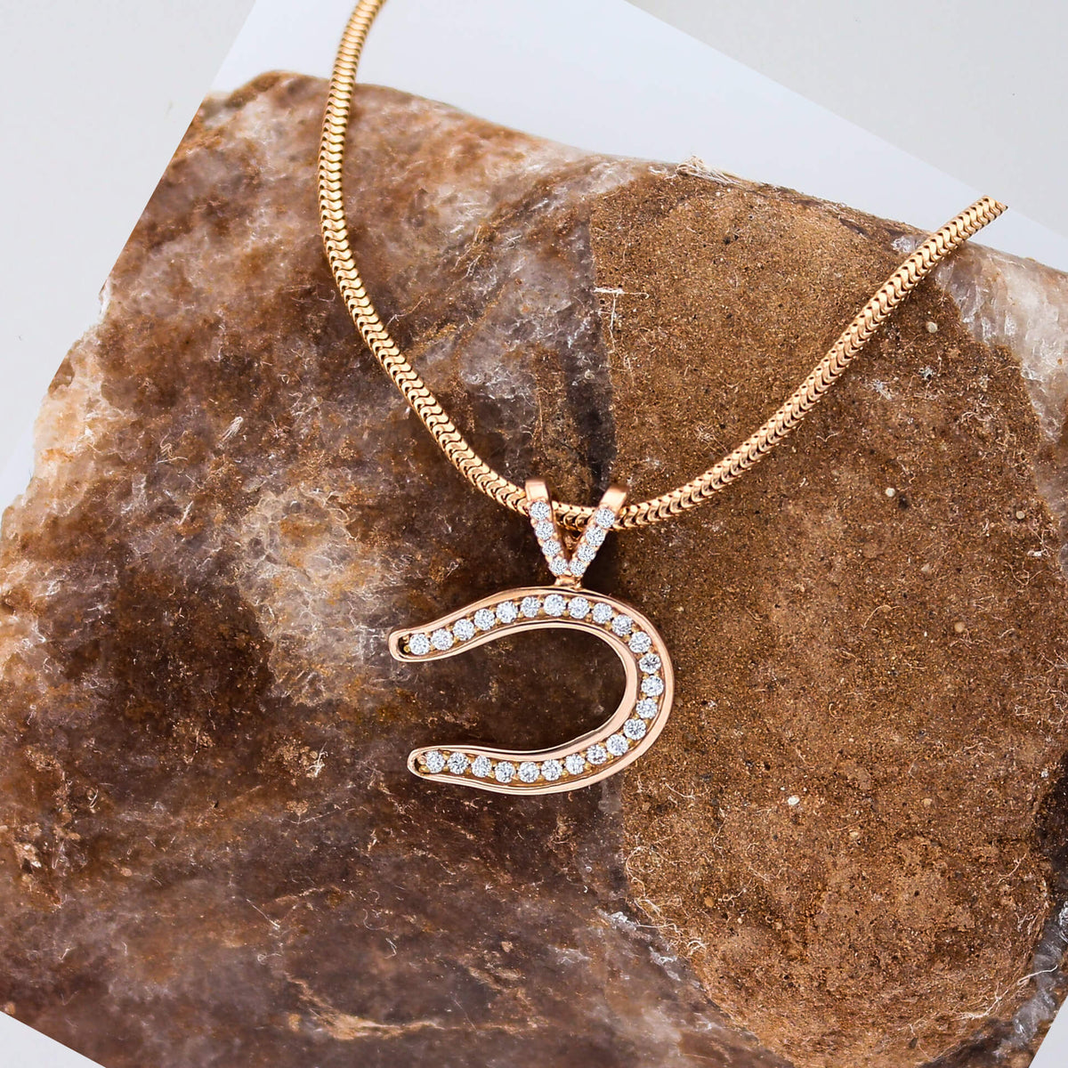 Petite Slider Horseshoe Pendant – Bennett Fine Jewelry